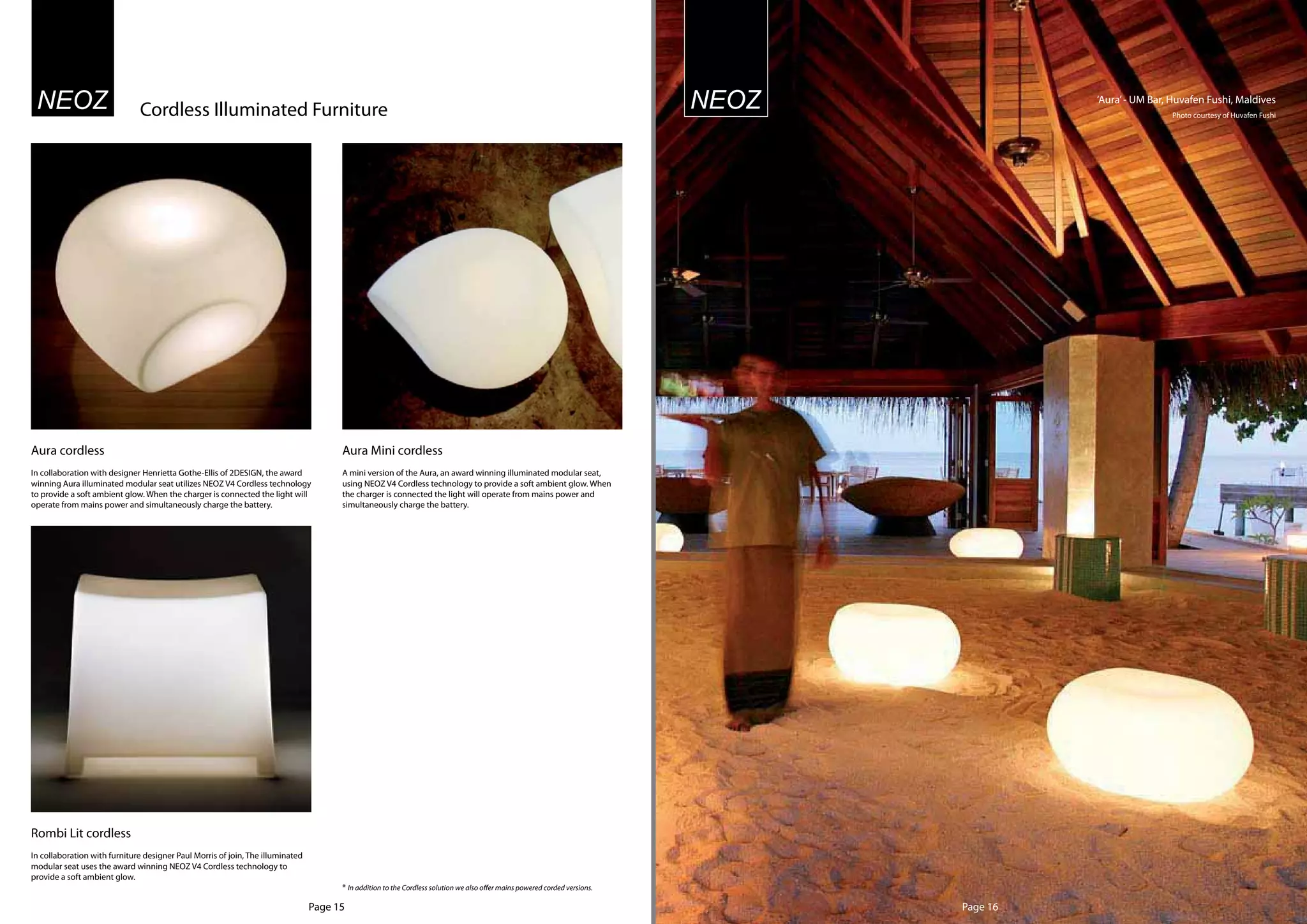 Neoz Cordless Lighting | PDF