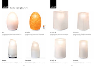 Neoz Cordless Lighting | PDF