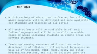 NEP -Technology and teacher-Dhilip (2).pptx