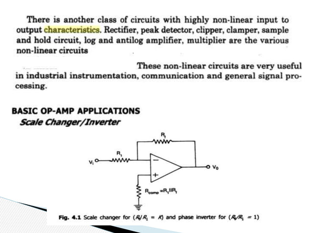 OPERATIONAL AMPLIFIER APPLICATIONS M1.pptx