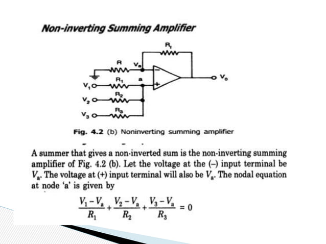 OPERATIONAL AMPLIFIER APPLICATIONS M1.pptx