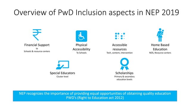National Education Policy 2019 - Feedback from PwD Community | PPT
