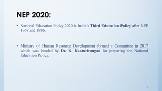 NEP 2020 - Its Impact On Higher Education 1..pptx