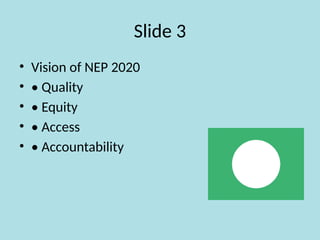 NEP_2020_Presentation_Nidhin-National Education | PPTX