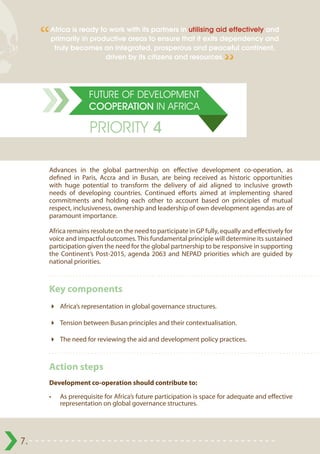 NEPAD: Africa Action Plan on Development Effectiveness | PDF