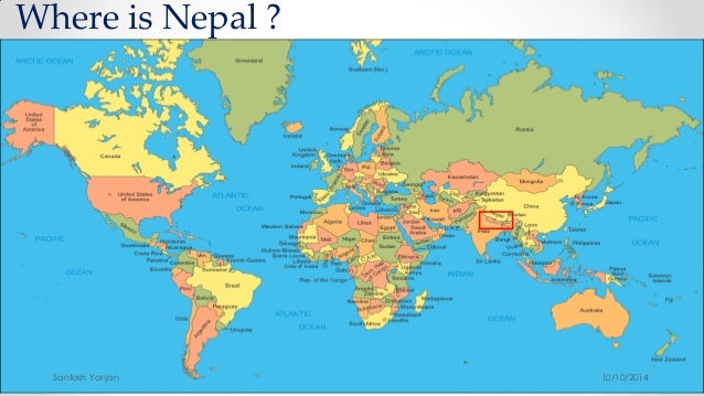 Show Nepal On World Map - United States Map
