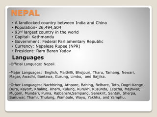 Nepal | PPTX