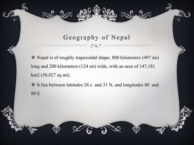 Country Presentation of Nepal | PPTX