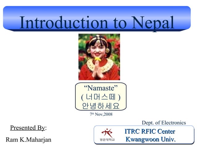 Nepal Introduction | PPT