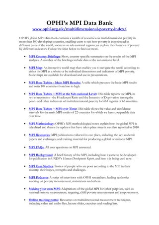 Nepal oxford poverty & human dev initiative-2013 | PDF