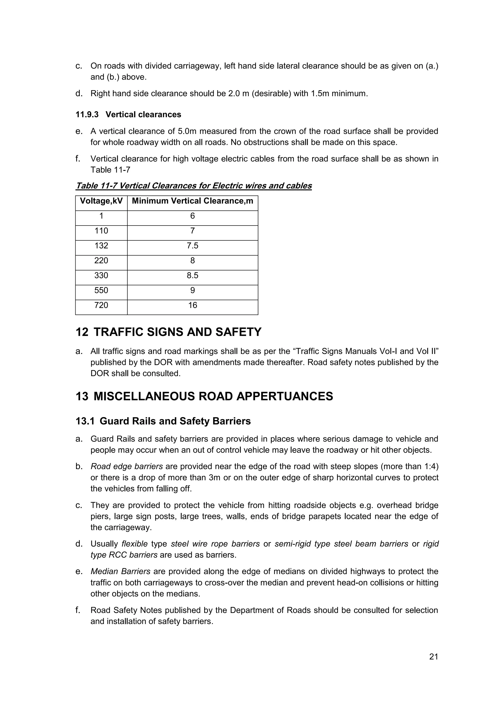 Nepal road-standard-2070 | PDF