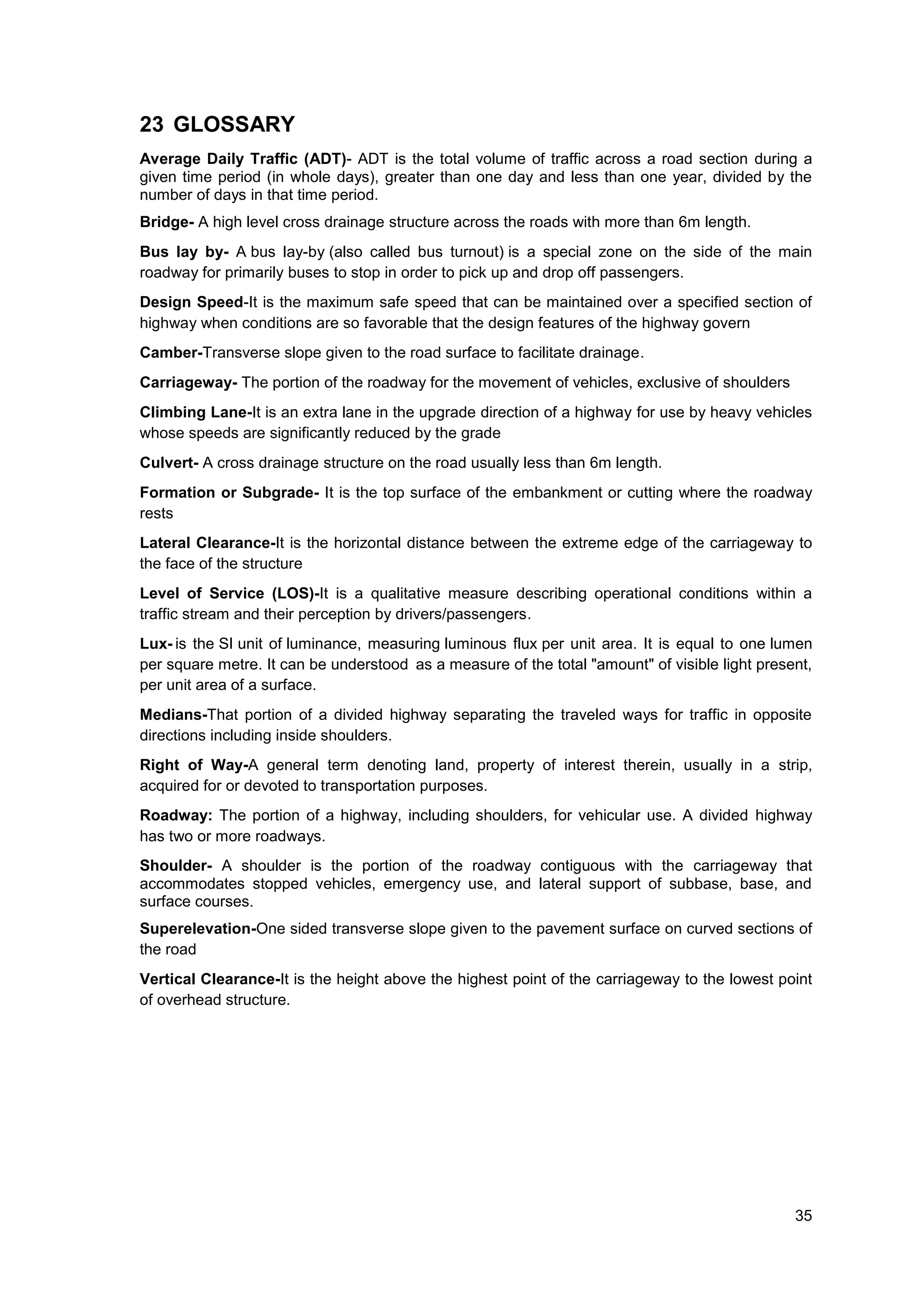 Nepal road-standard-2070 | PDF