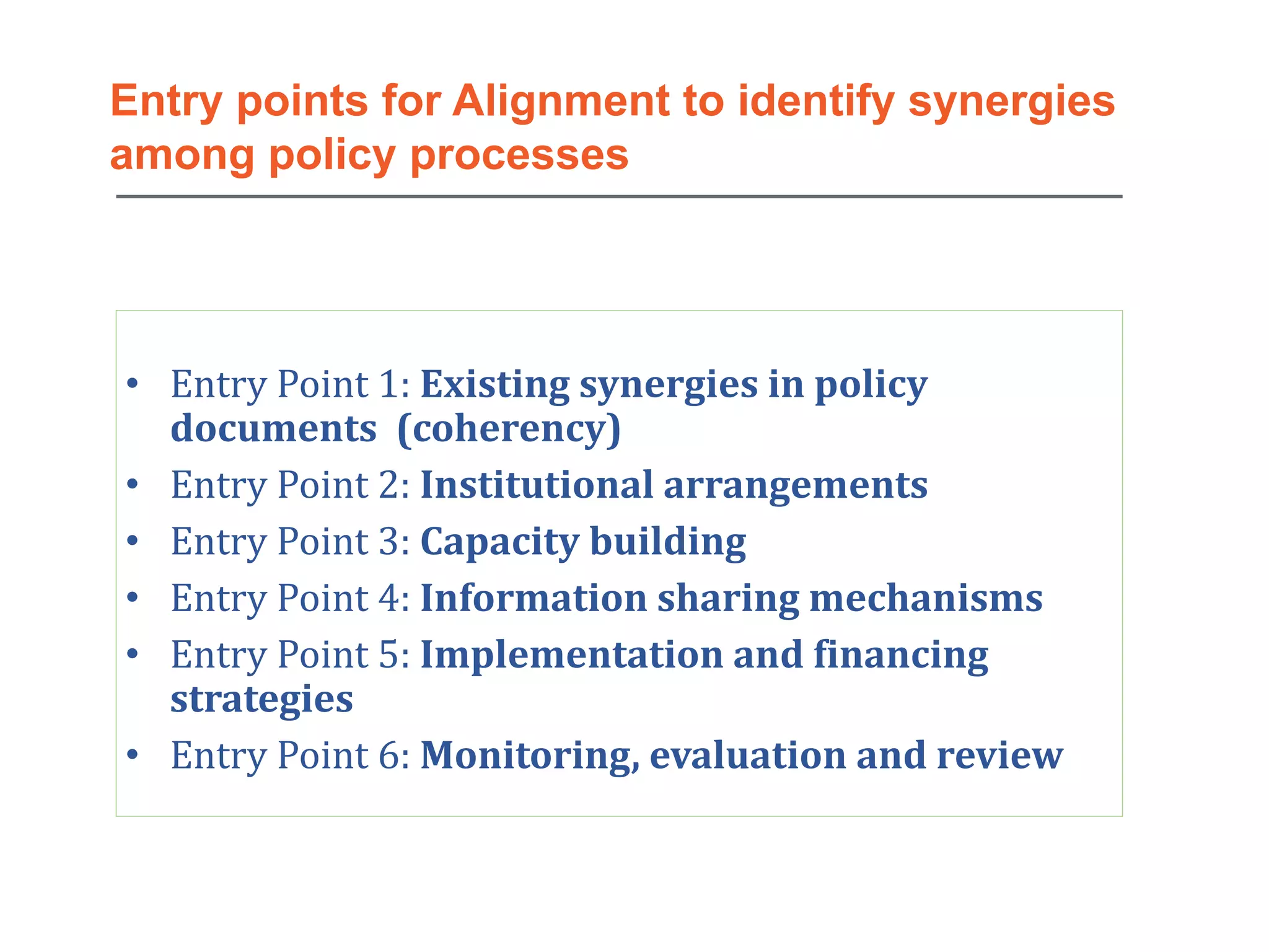 Policy Alignment for Climate Resilient Development in Nepal | PPTX