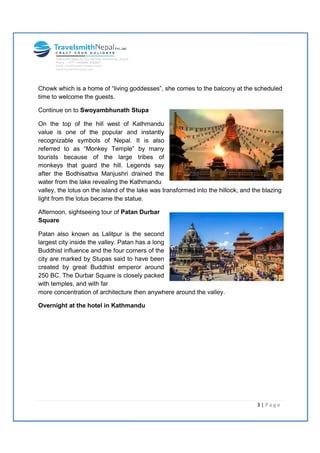 Nepal adventure tour (6 nights 7 days) | PDF
