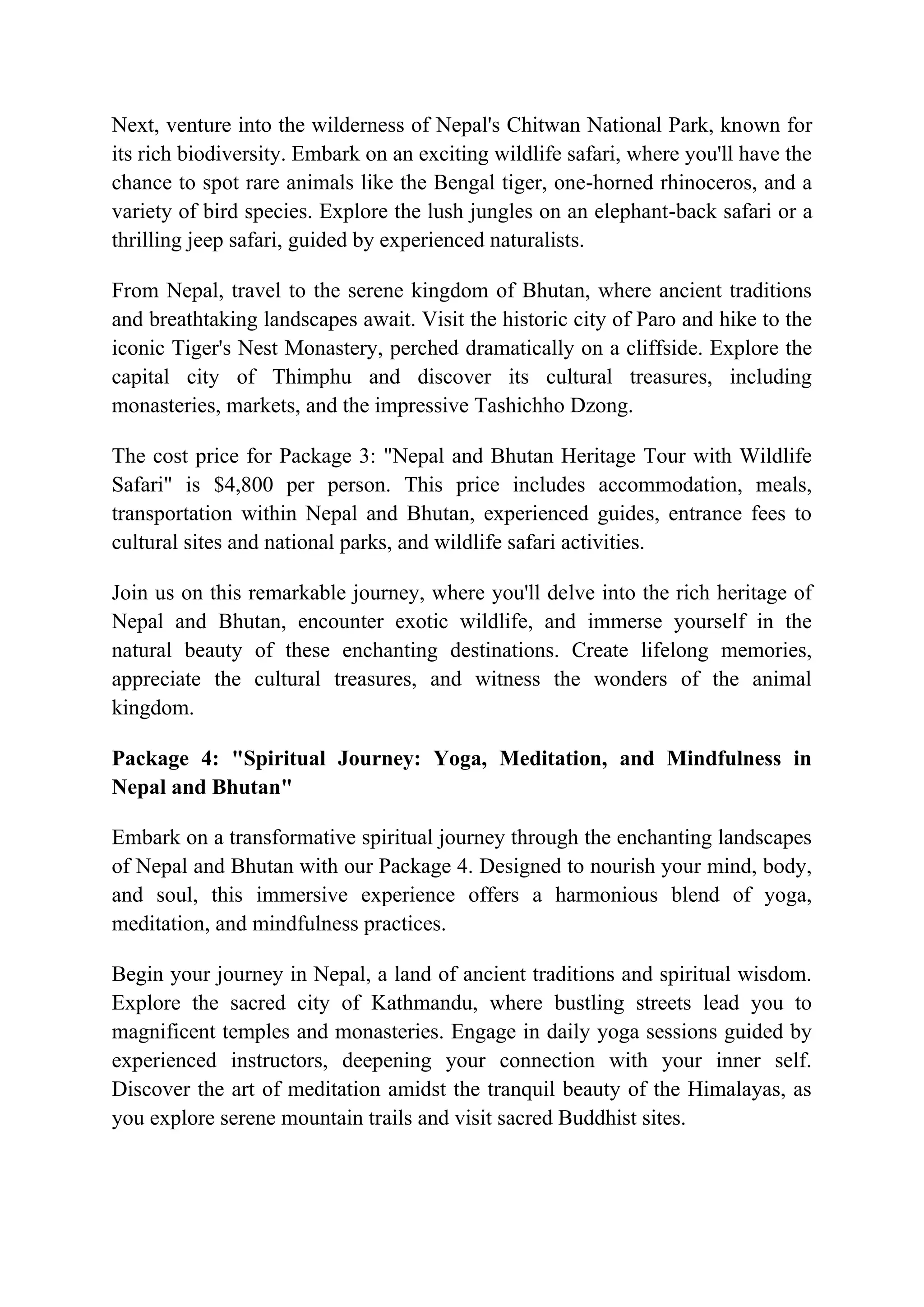 Nepal Bhutan tour packages.pdf