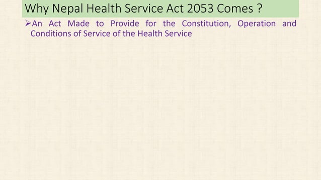 Nepal Health Service Act 2053 BS.pdf | Personal Taxes | Personal Finance