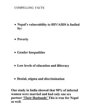 HIV/AIDS and Women in Nepal | PDF