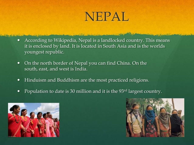Nepal Presentation | PPTX | Hinduism | Religion & Spirituality