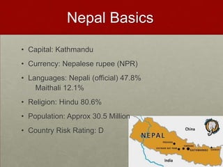 Country Analysis of Nepal | PPT
