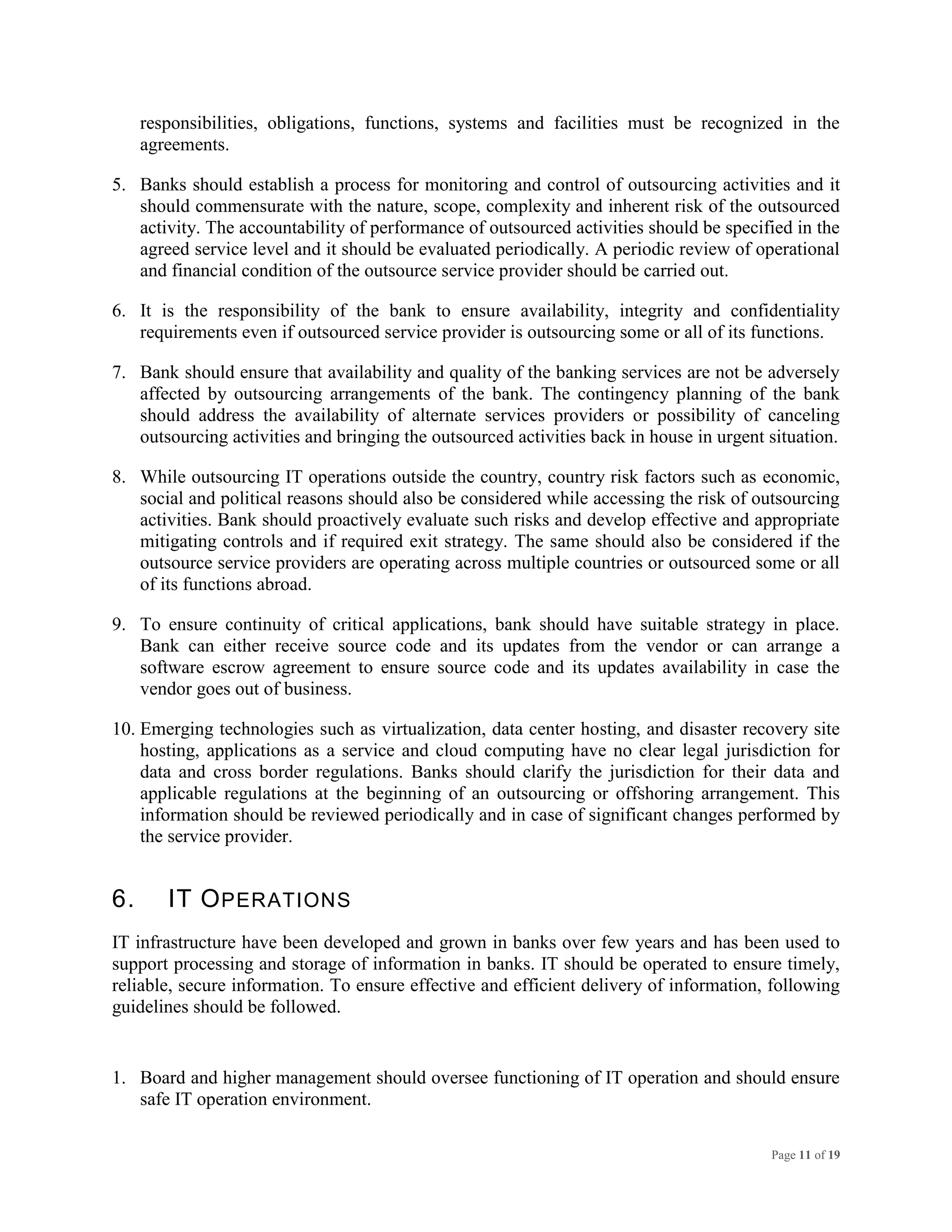 Nepal Rastra Bank Information Technology Guidelines | PDF