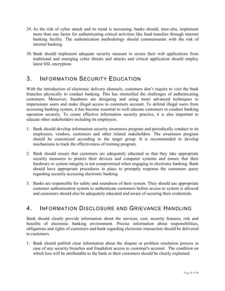 Nepal Rastra Bank Information Technology Guidelines | PDF