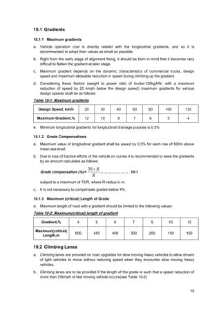 Nepal road standard 2070 | PDF