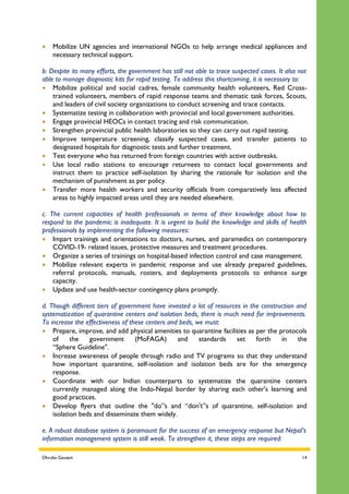 Nepal's readiness and response to pandemic covid 19 | PDF