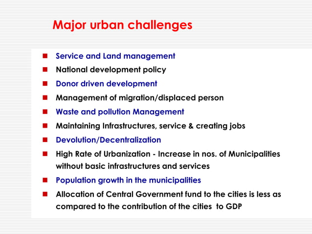 Nepal's Urban Planning and Dvelopment | PPSX