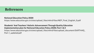 NEP and Role of School Library and Librarian | PDF