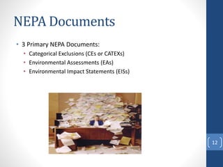 National Environmental Policy Act (NEPA) Writing Environmental ...