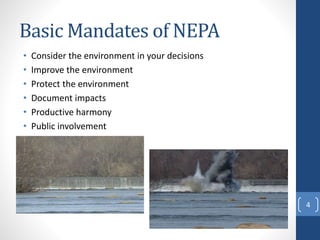 National Environmental Policy Act (NEPA) Writing Environmental ...