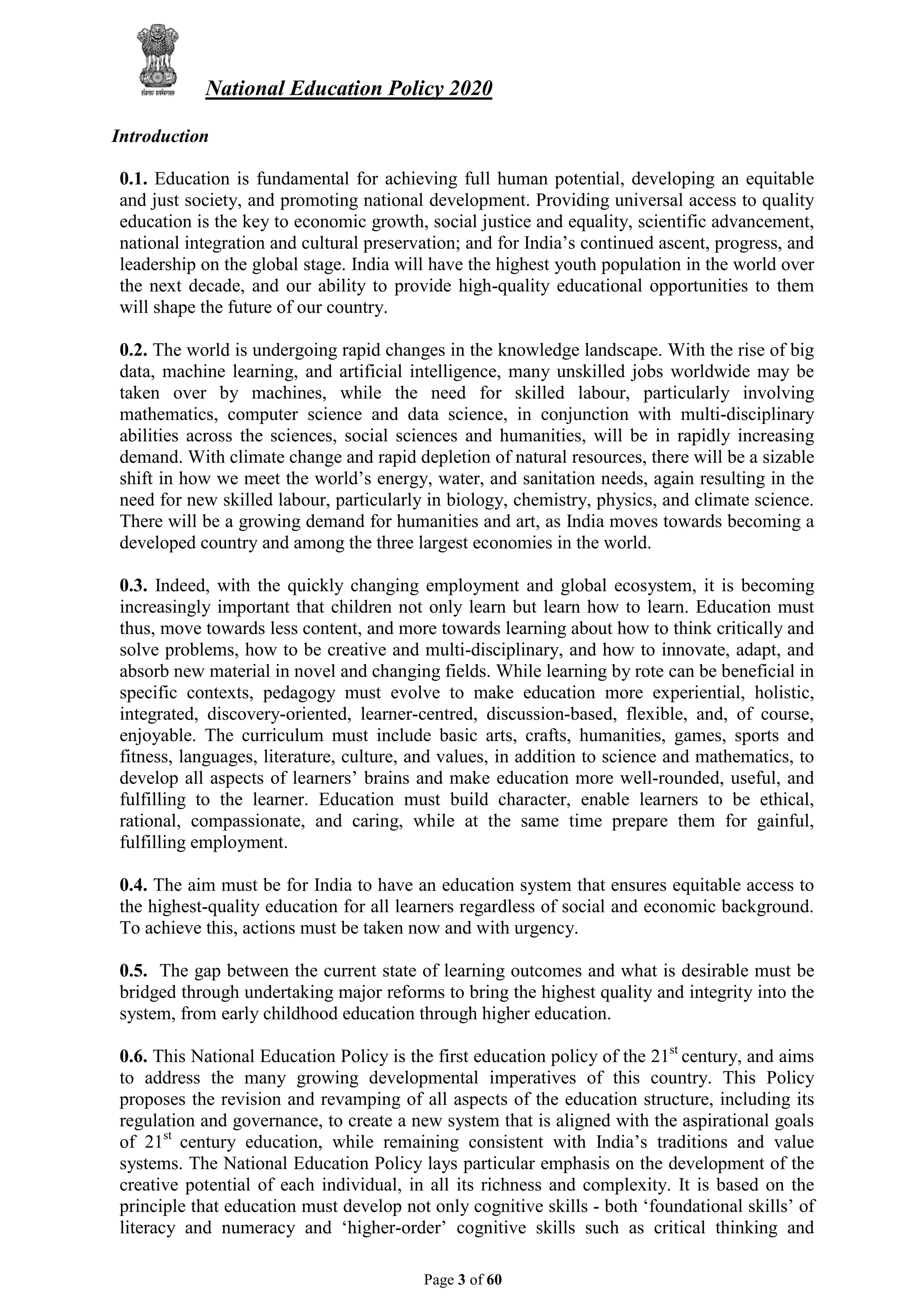 Nep final for_circulation | PDF