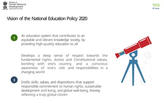 NEP National Education Policy 2020 Vision | PPTX