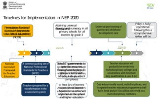 NEP National Education Policy 2020 Vision | PPTX