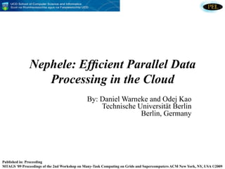 Nephele pegasus | PDF | Cloud Computing | Internet