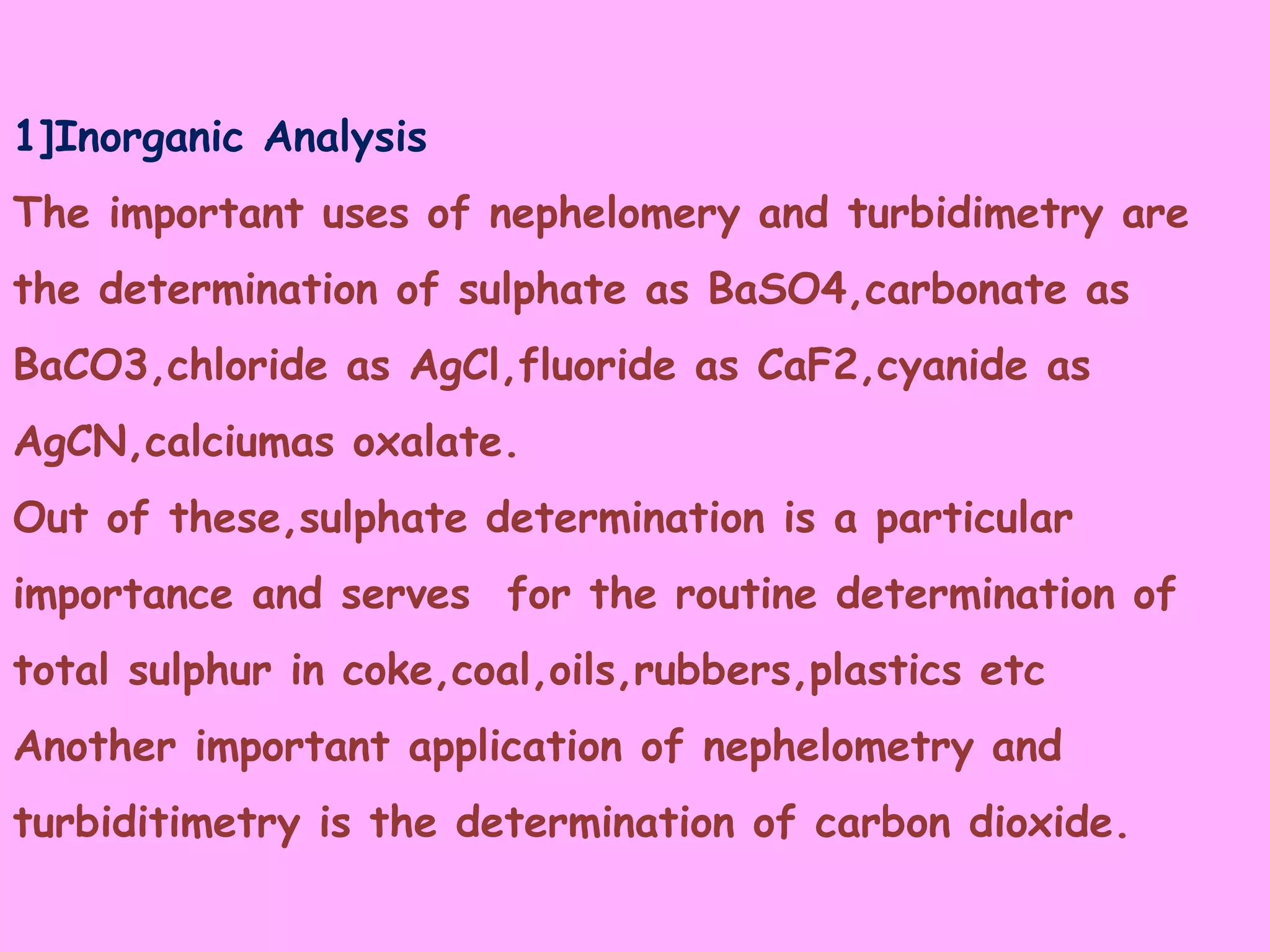 Nephelometry and Turbidimetry | PPTX