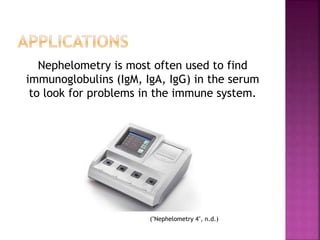 Nephelometry | PPTX