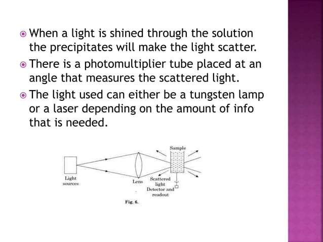 Nephelometry | PPTX | Blood Disorders | Diseases and Conditions