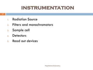 Nepheloturbidometry (Raman Spectroscopy) | PDF | Chemistry | Science