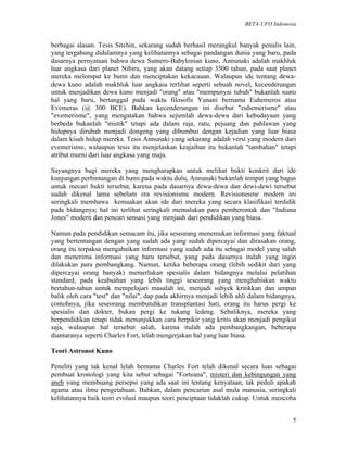 Nephilim - Teori dari Zechariah Sitchin | PDF