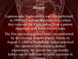 Nephrectomy | PPT