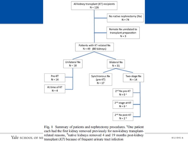 Journal Club. Native nephrectomy prior to pediatric kidney ...
