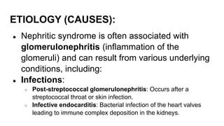 NEPHRITIC SYNDROME.Nephritic syndrome is a kidney disorder ...