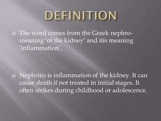 NEPHRITIS | PDF