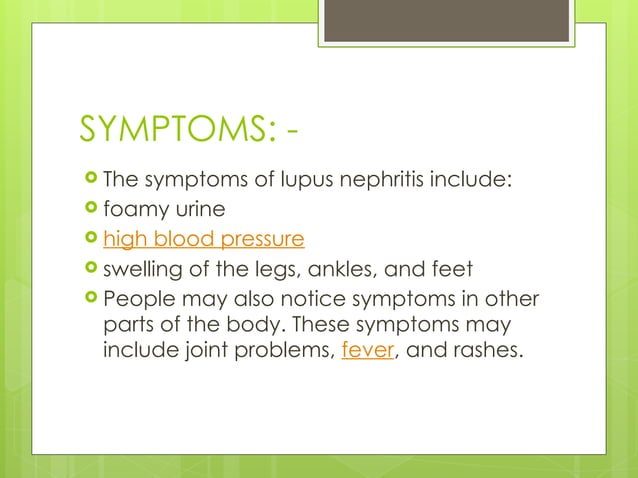 NEPHRITIS AND ITS NURSING MANAGEMENT pptx | PPTX | Infectious Diseases ...
