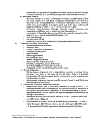 Uremia and Uremic Syndrome | DOCX