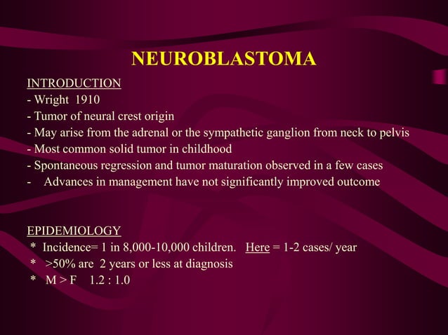Nephroblastoma.ppt | Cancer | Diseases and Conditions