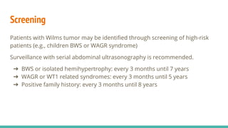 NEPHROBLASTOMA IN CHILDREN (Wilm’s tumor).pptx