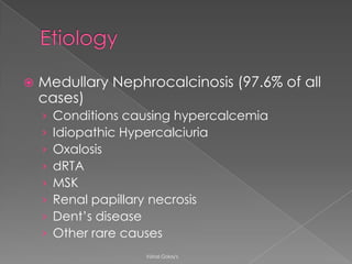 Nephrocalcinosis | PPTX