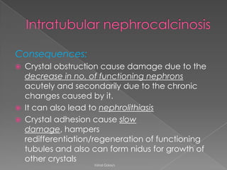 Nephrocalcinosis | PPTX